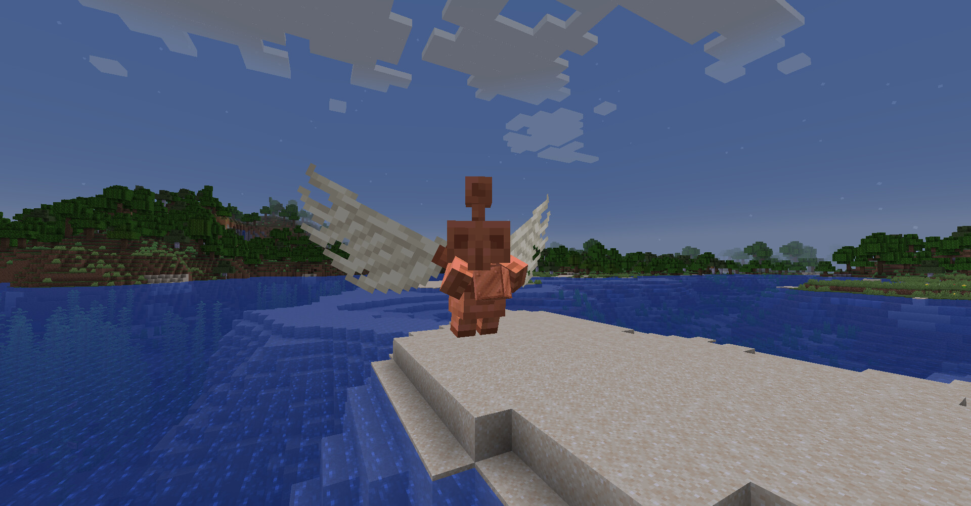 Copper Golem! Minecraft Texture Pack