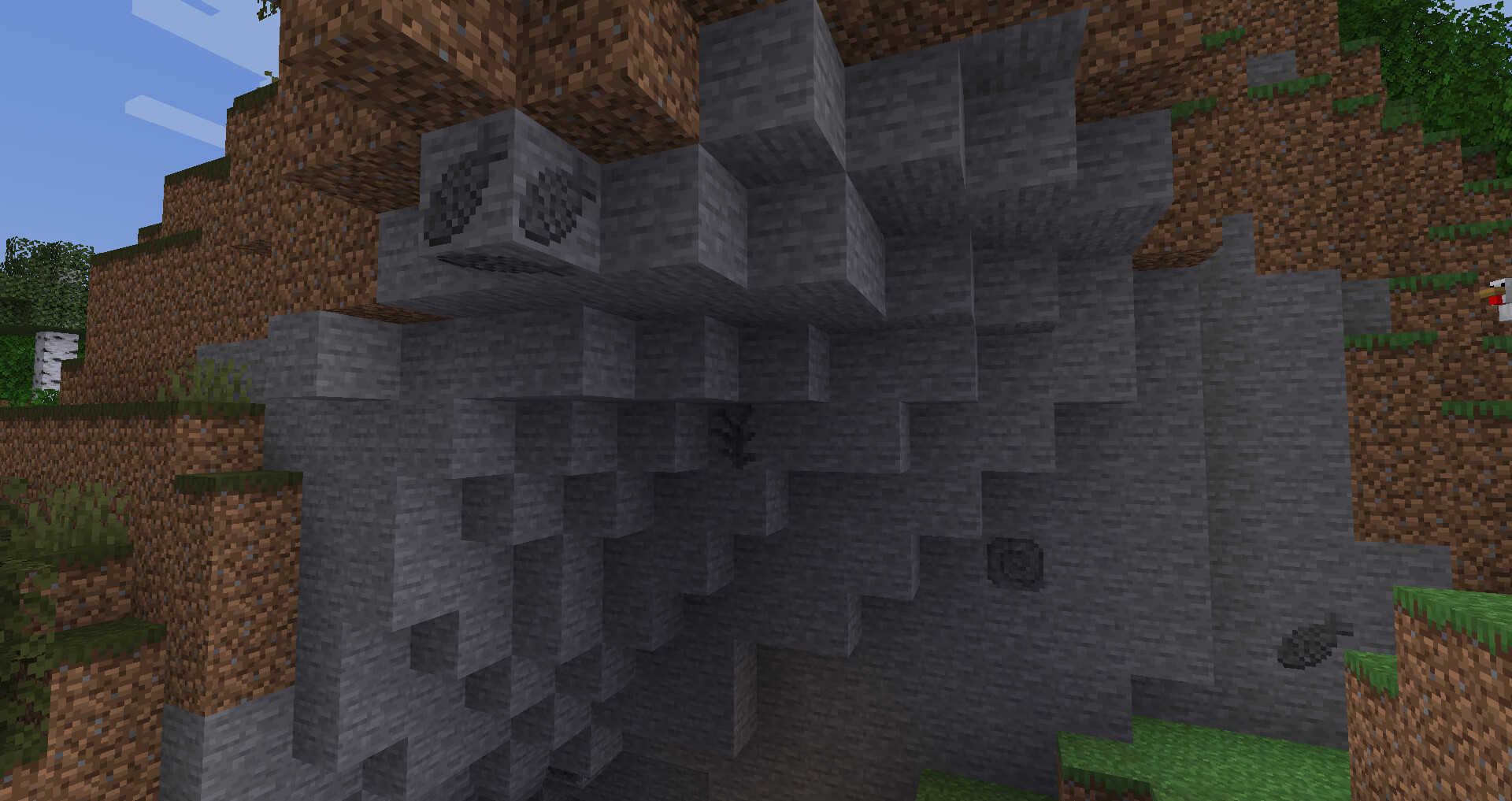 Stone Fossil Variations Minecraft Texture Pack