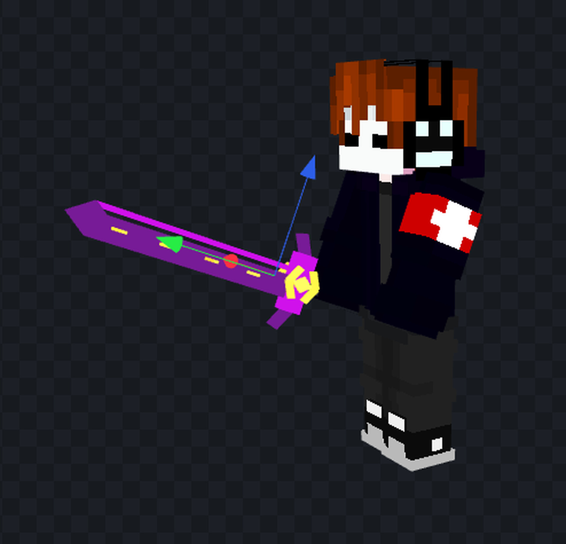 Planet//Shaper for netherite sword Minecraft Texture Pack