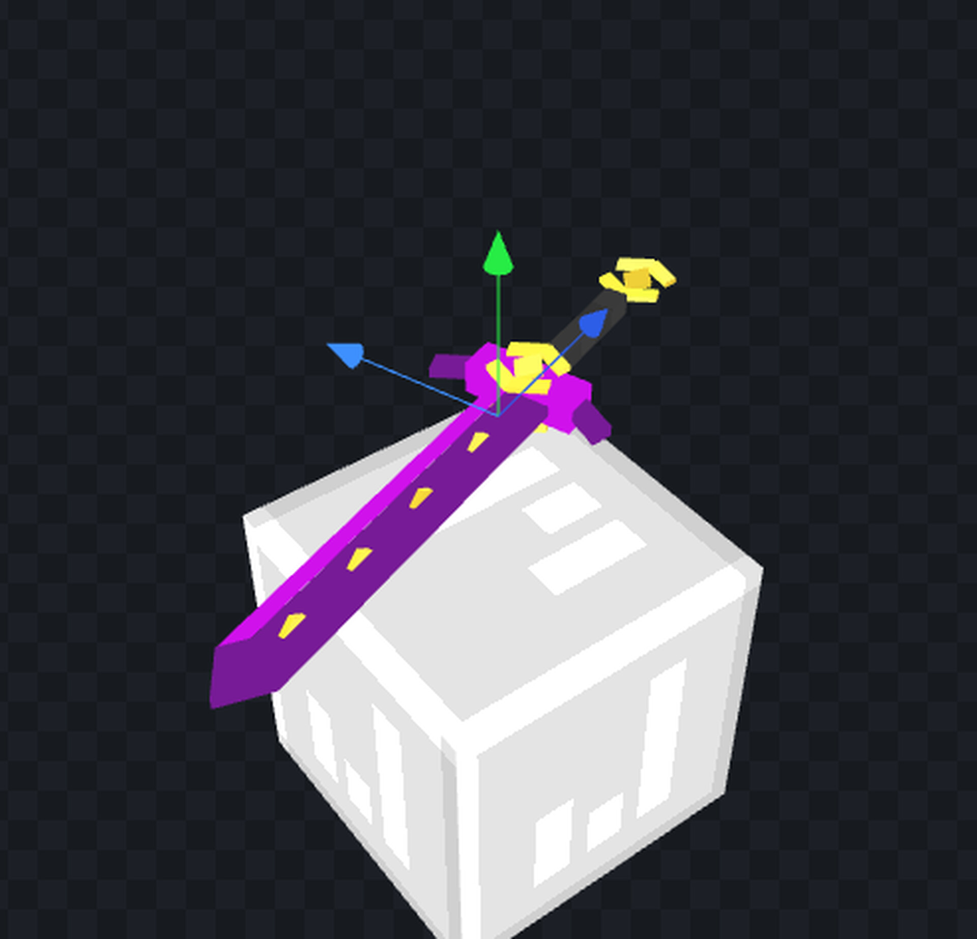 Planet//Shaper for netherite sword Minecraft Texture Pack