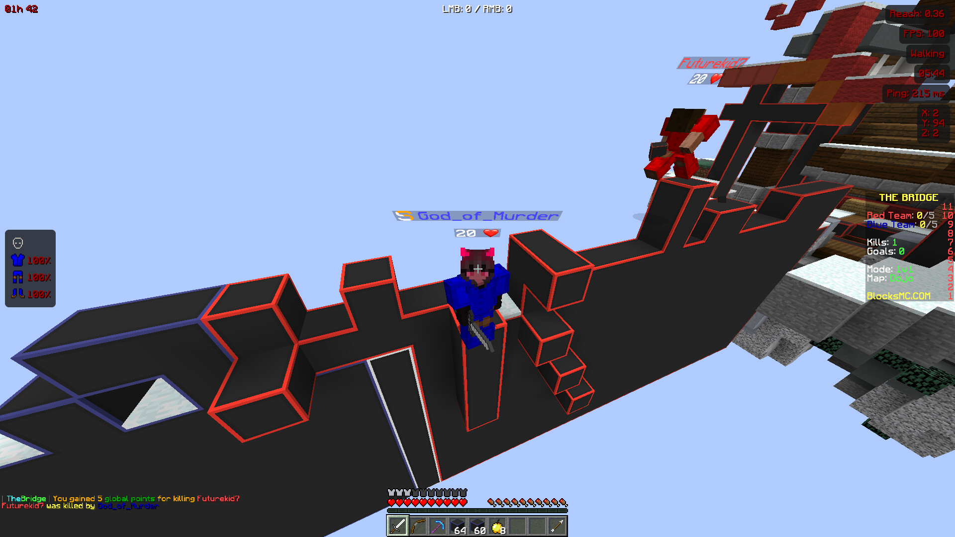 Outlined bridge overlay Minecraft Texture Pack