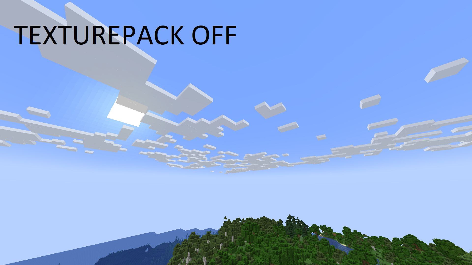 More clouds V2 Minecraft Texture Pack