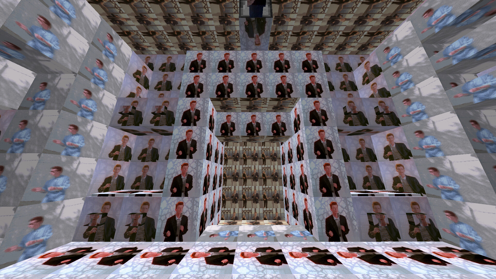 A World of Rick Astley Minecraft Texture Pack