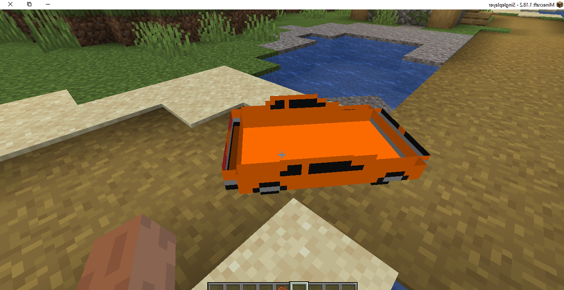 Acacia boat to Dodge Charger Minecraft Texture Pack
