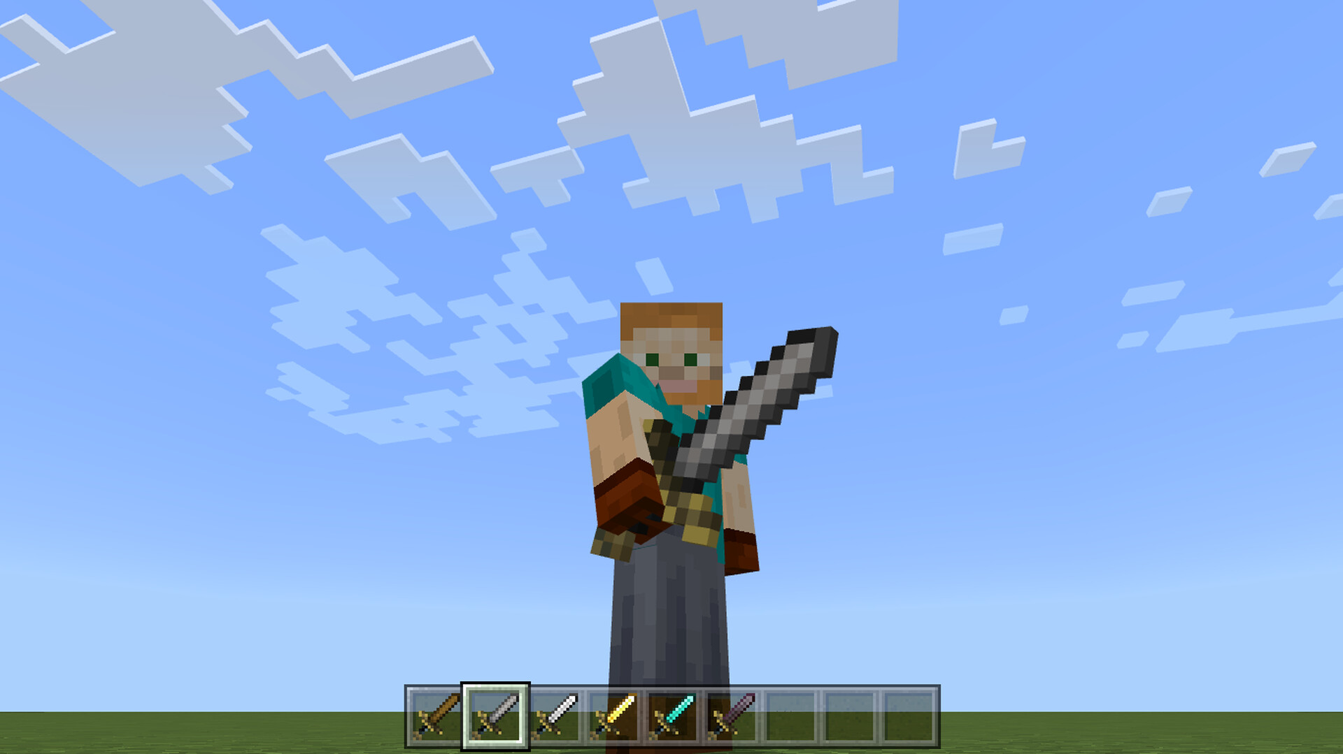 Stylish Swords - Bedrock Edition Minecraft Texture Pack