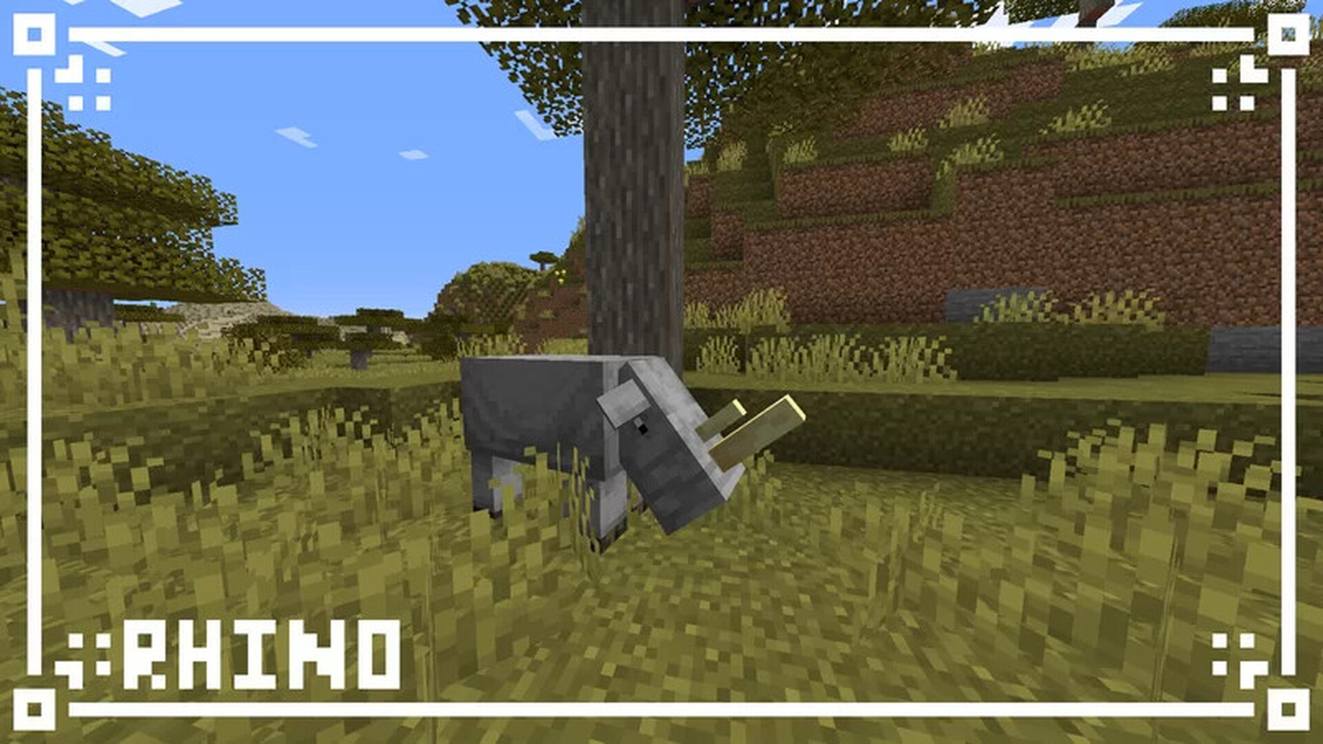 Rhino hoglins - Bedrock Minecraft Texture Pack