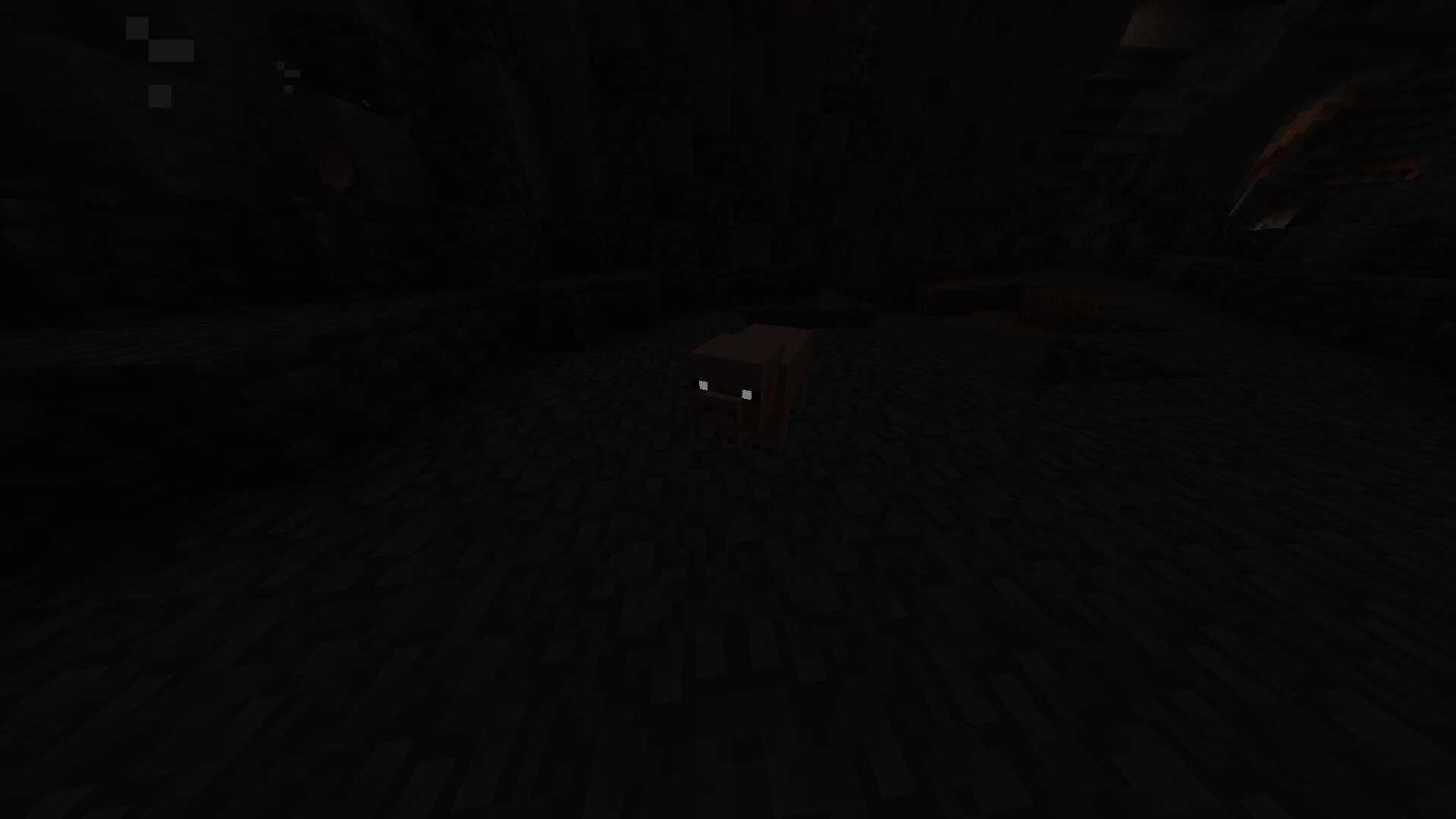 Glowing mobs eyes Minecraft Texture Pack