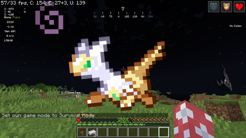 Latias Totem of Undying Minecraft Texture Pack