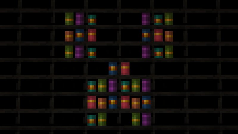 Black Chiseled Bookshelves (for pixel art) Minecraft Texture Pack