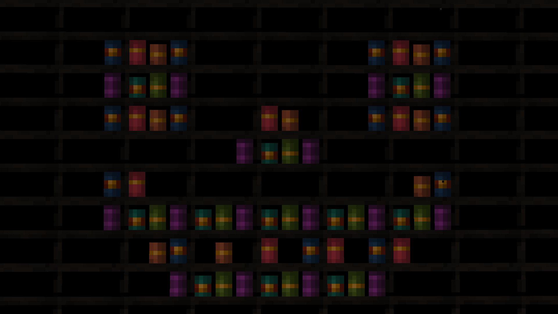 Black Chiseled Bookshelves (for pixel art) Minecraft Texture Pack