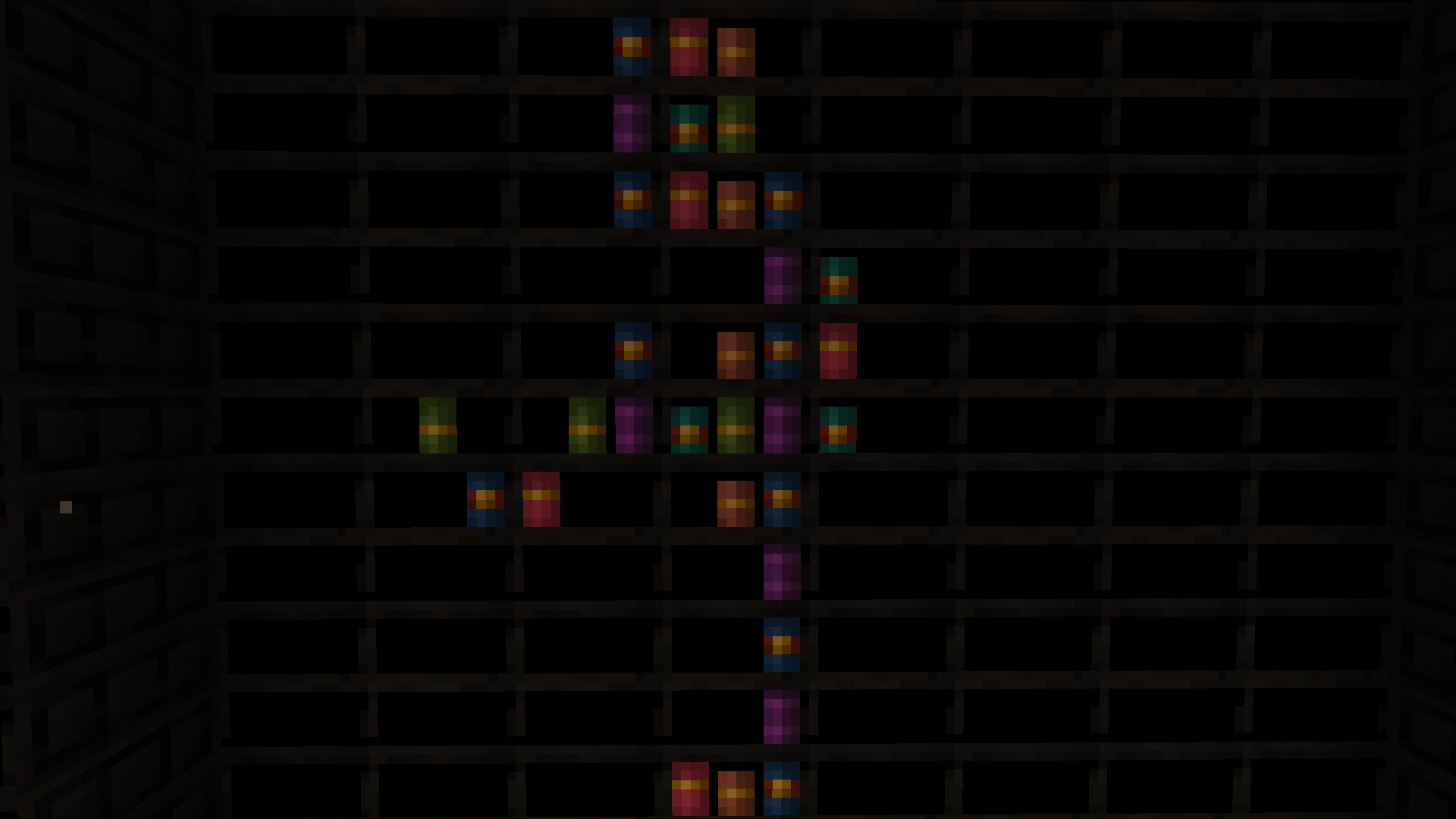 Black Chiseled Bookshelves (for pixel art) Minecraft Texture Pack