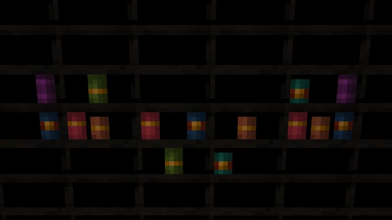 Black Chiseled Bookshelves (for pixel art) Minecraft Texture Pack