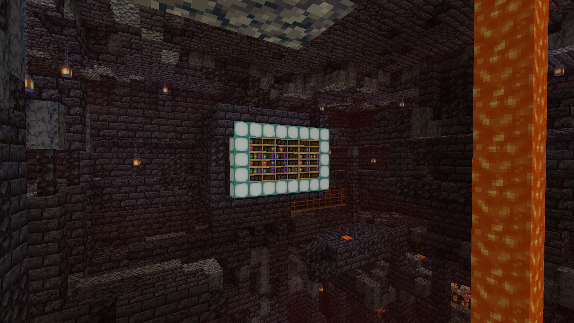 Black Chiseled Bookshelves (for pixel art) Minecraft Texture Pack