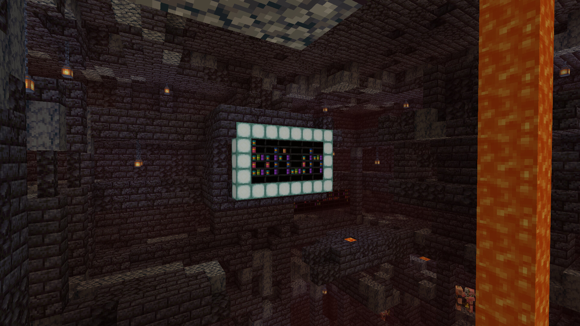 Black Chiseled Bookshelves (for pixel art) Minecraft Texture Pack