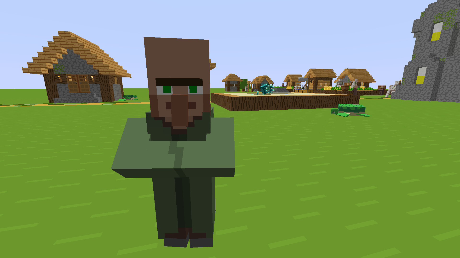 Old Villagers for Bare Bones x Fresh Animations (1.0) Minecraft Texture Pack