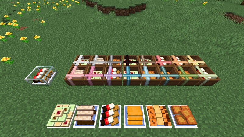 XeKr pastry cake Minecraft Texture Pack
