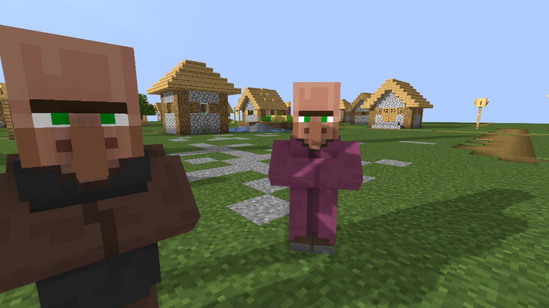 Old Villagers for Fresh Animations (MOVING MOUTHS!) Minecraft Texture Pack