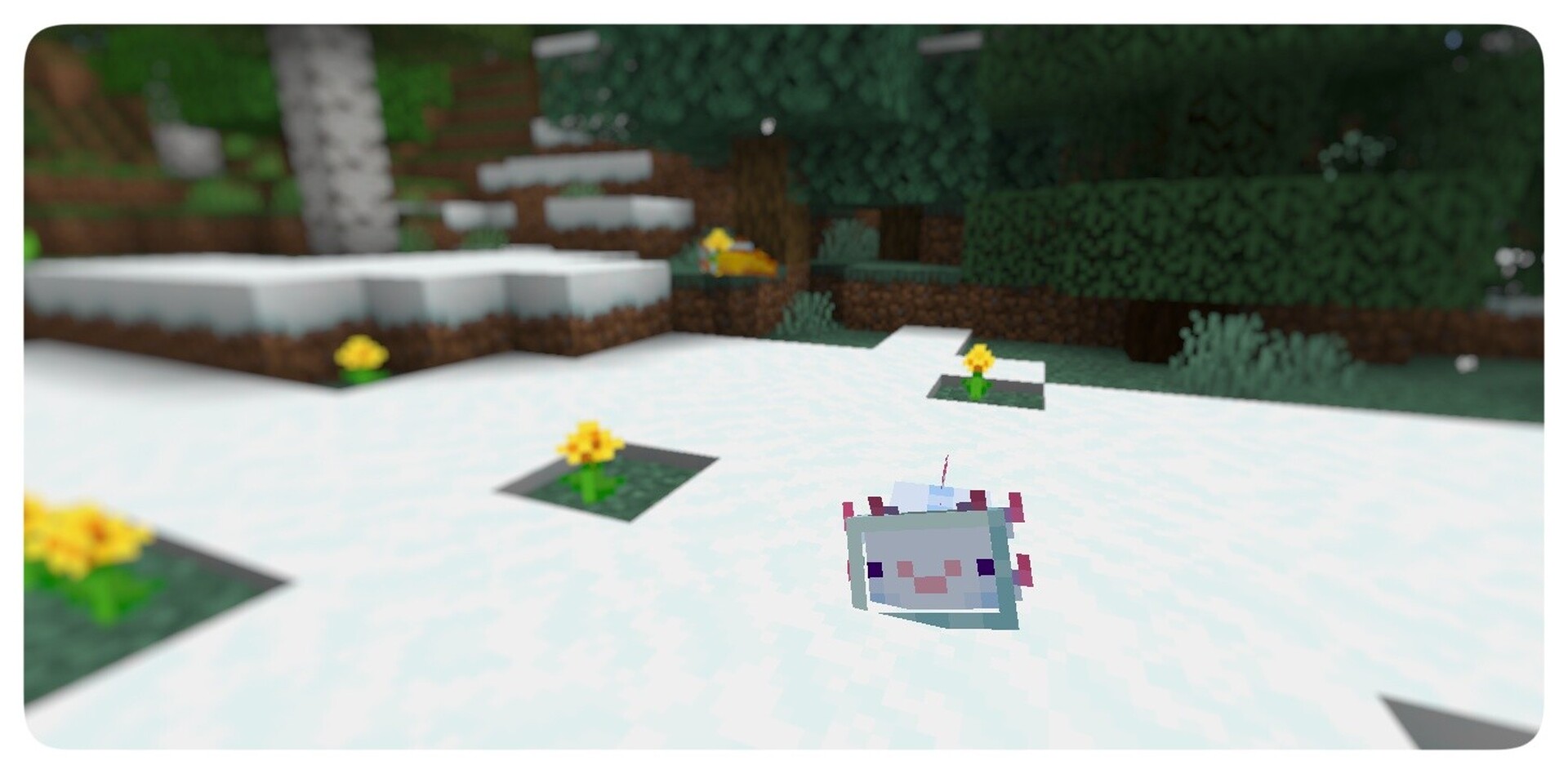 Astronaut Axolotls Minecraft Texture Pack
