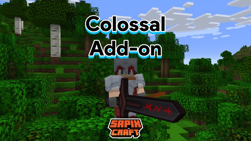 🔷 Sapix's Colossal Items Add-on (works with any pack) 1.19-1.12 ...