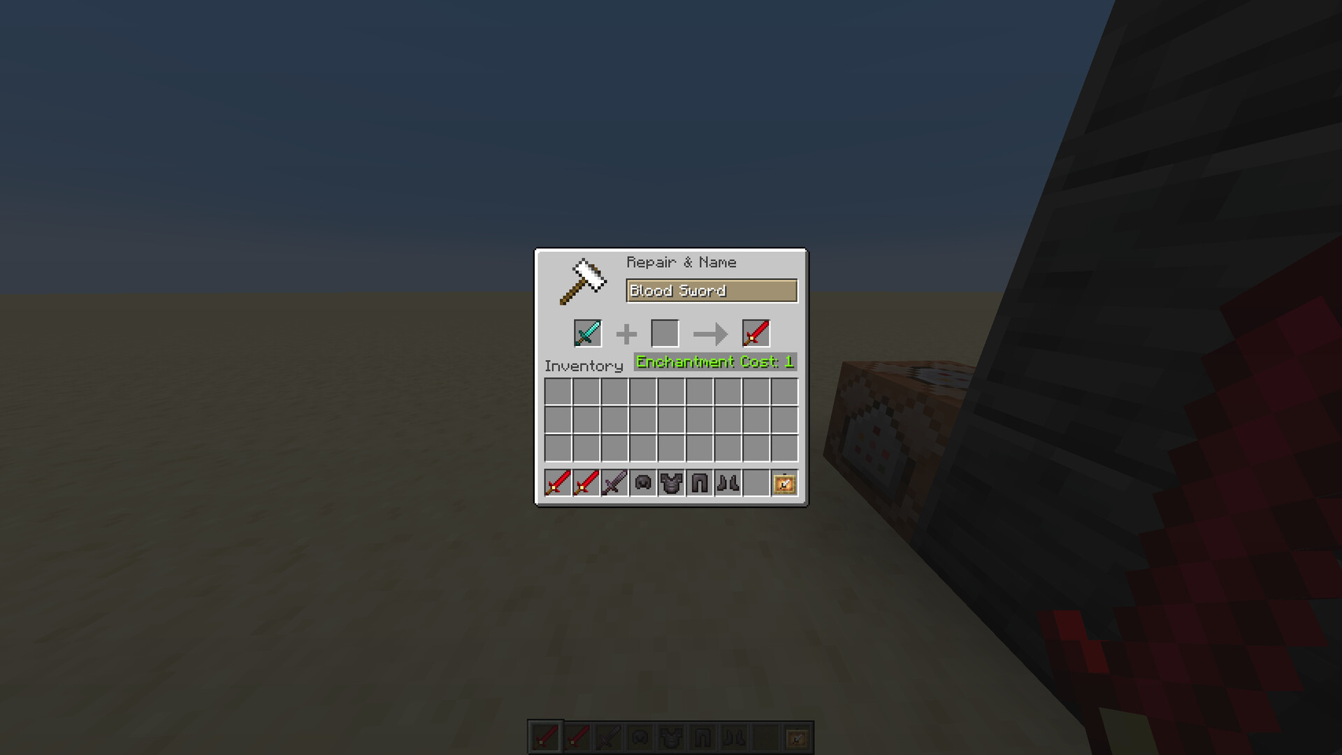 Blood Armor & Sword - Optional Skins For Diamond/Netherite Armor ...