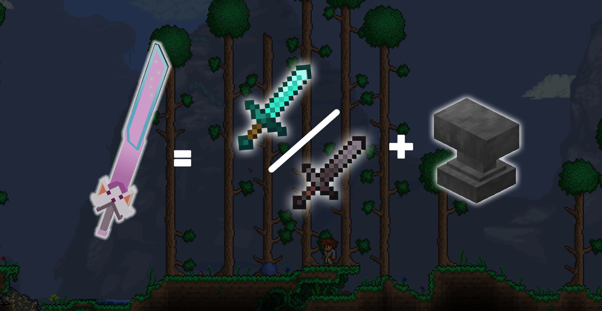 Meowmere Sword From Terraria (OPTIFINE!) Minecraft Texture Pack
