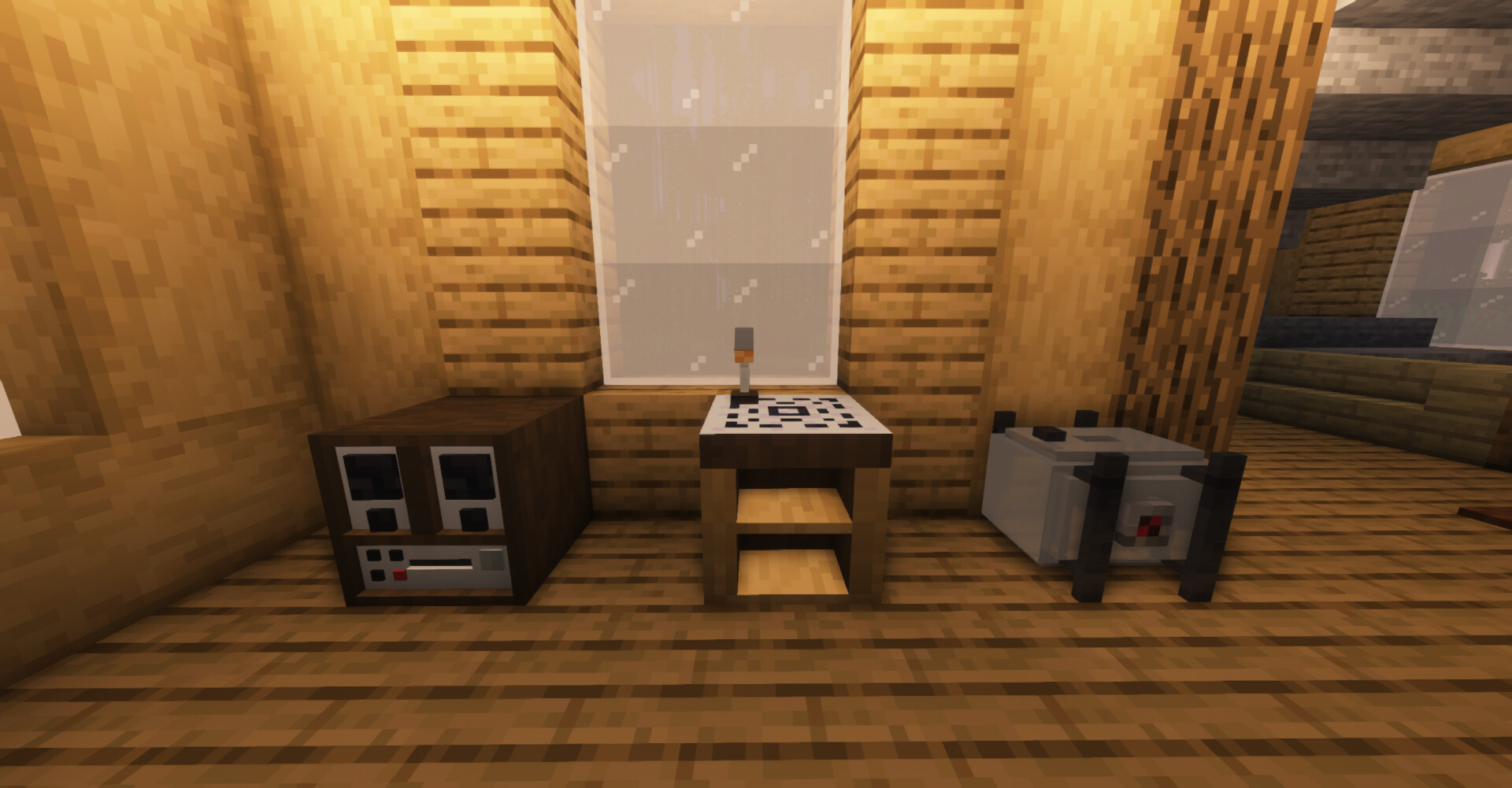 Recreated Modern Containers [No optifine] Minecraft Texture Pack