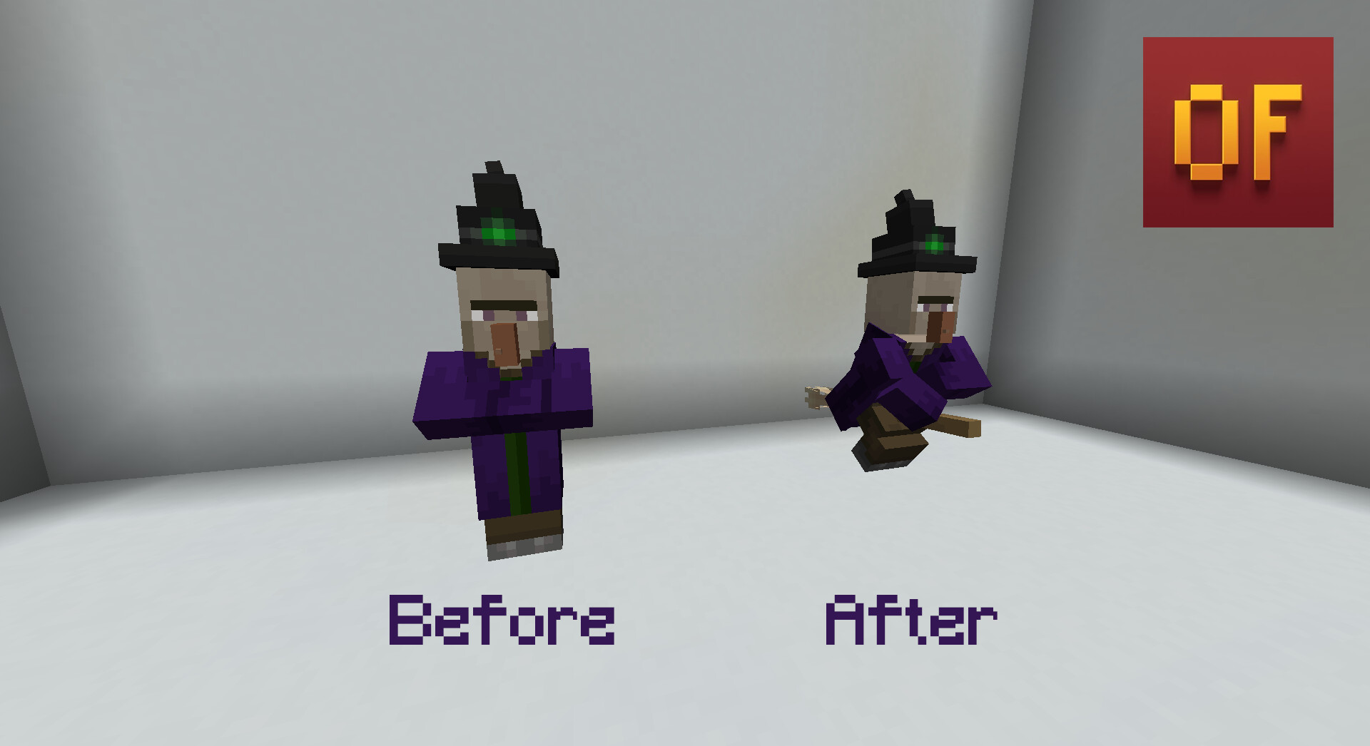 Only Floating Witch Minecraft Texture Pack