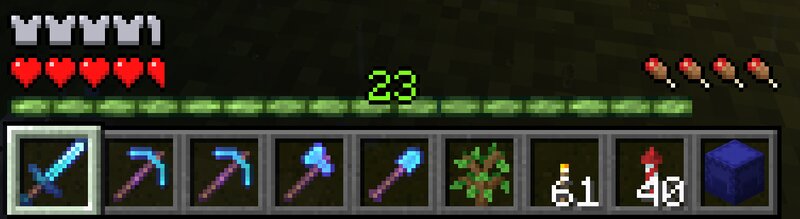 Smooth Hotbar 1.19+ Minecraft Texture Pack