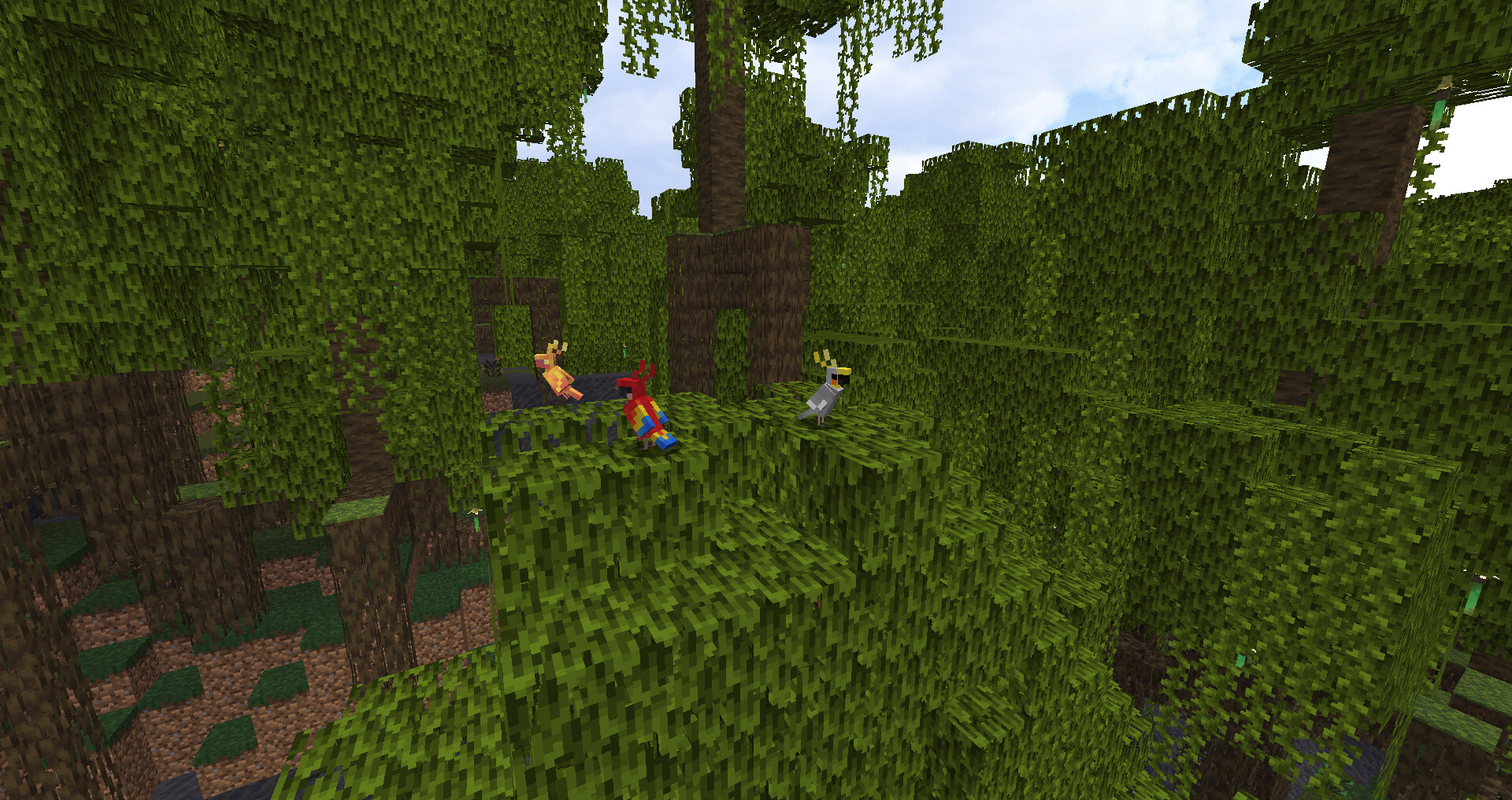 S33R More Parrots! Minecraft Texture Pack