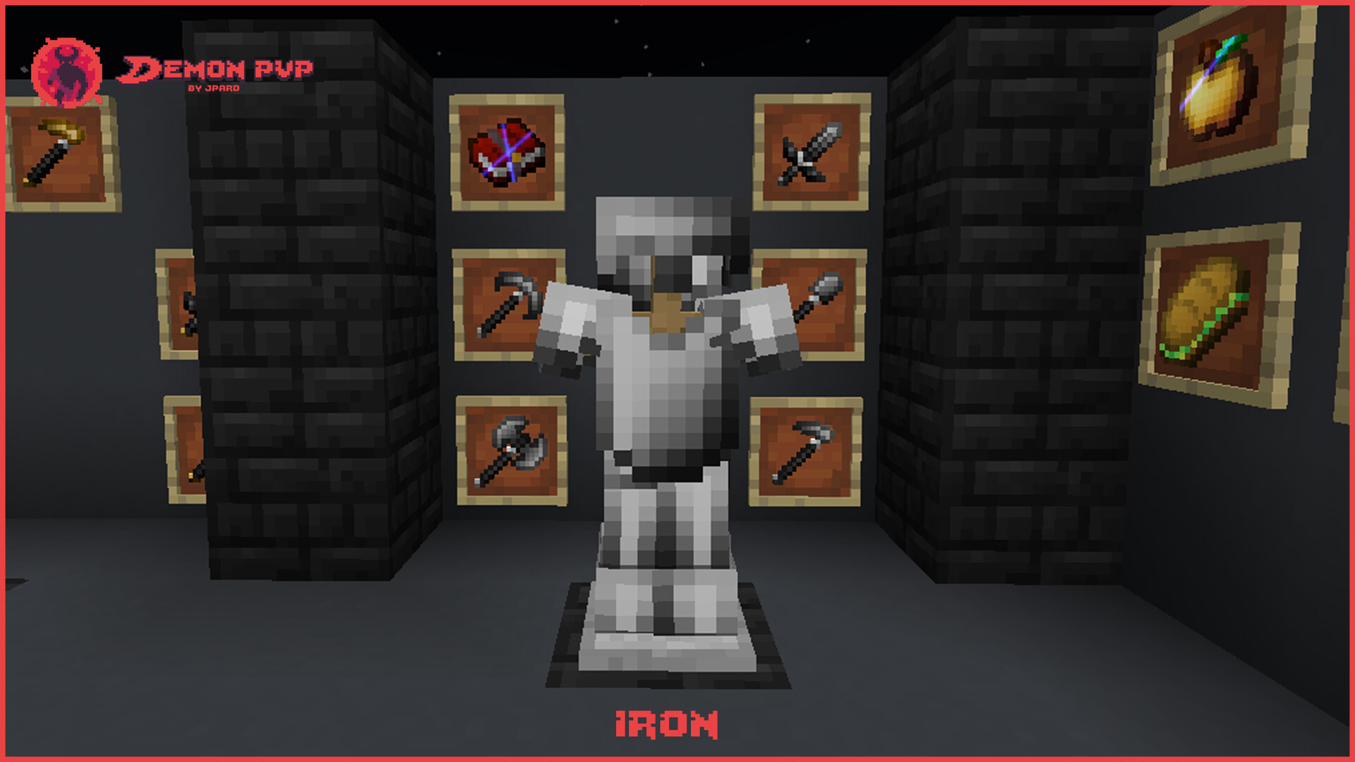 𝐃𝐄𝐌𝐎𝐍 𝐏𝐕𝐏-𝗕𝘆. 𝗝𝗣𝗔𝗥𝗗 Minecraft Texture Pack