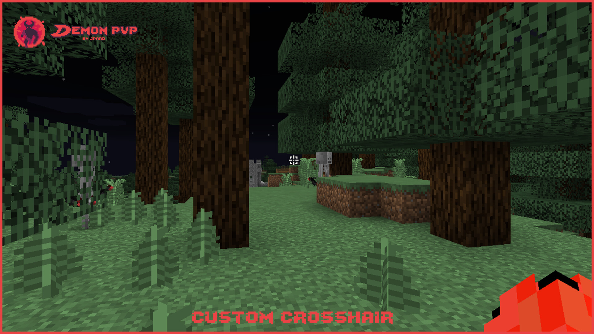 𝐃𝐄𝐌𝐎𝐍 𝐏𝐕𝐏-𝗕𝘆. 𝗝𝗣𝗔𝗥𝗗 Minecraft Texture Pack