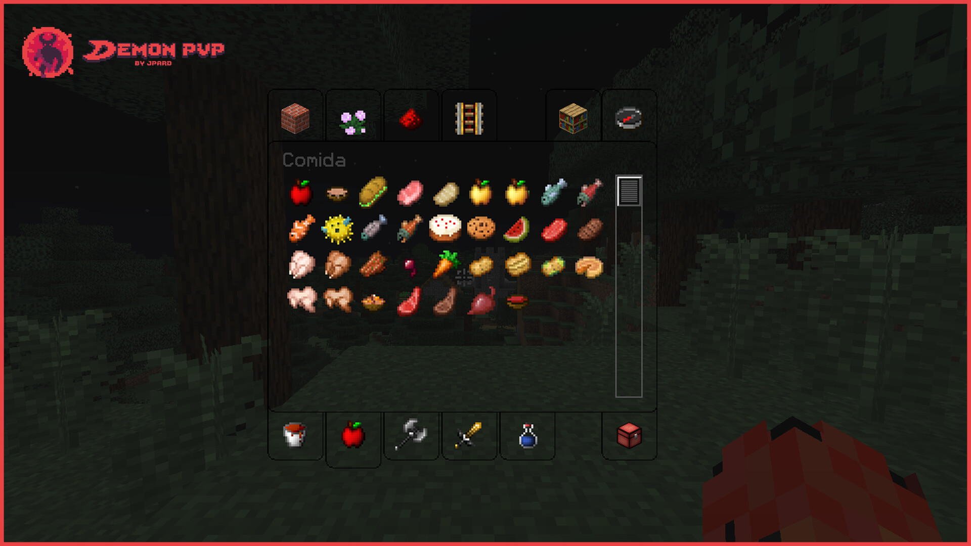 𝐃𝐄𝐌𝐎𝐍 𝐏𝐕𝐏-𝗕𝘆. 𝗝𝗣𝗔𝗥𝗗 Minecraft Texture Pack