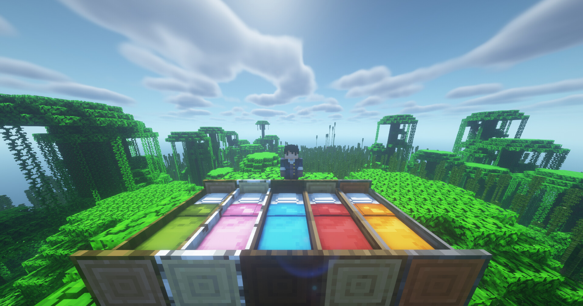 Log Beds! Minecraft Texture Pack