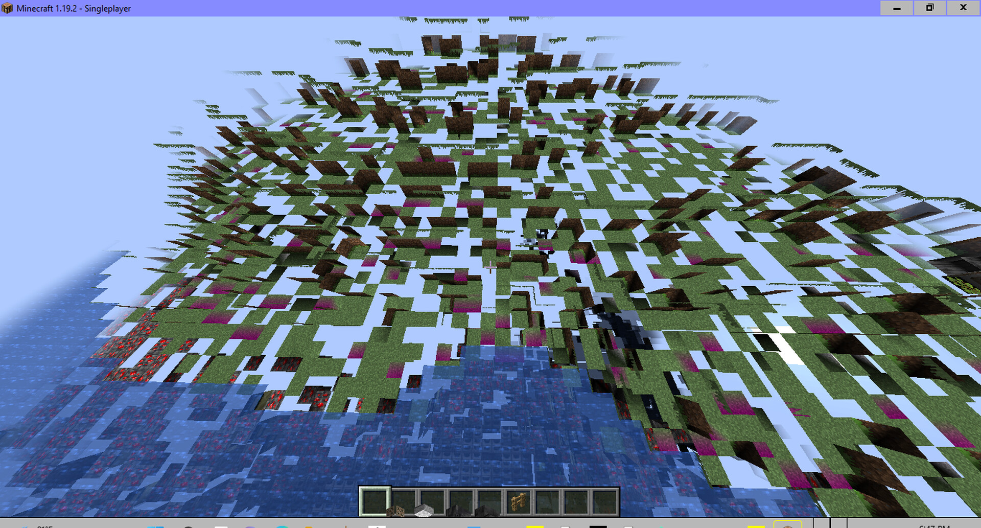 Distorted Blocks 1.19 Minecraft Texture Pack