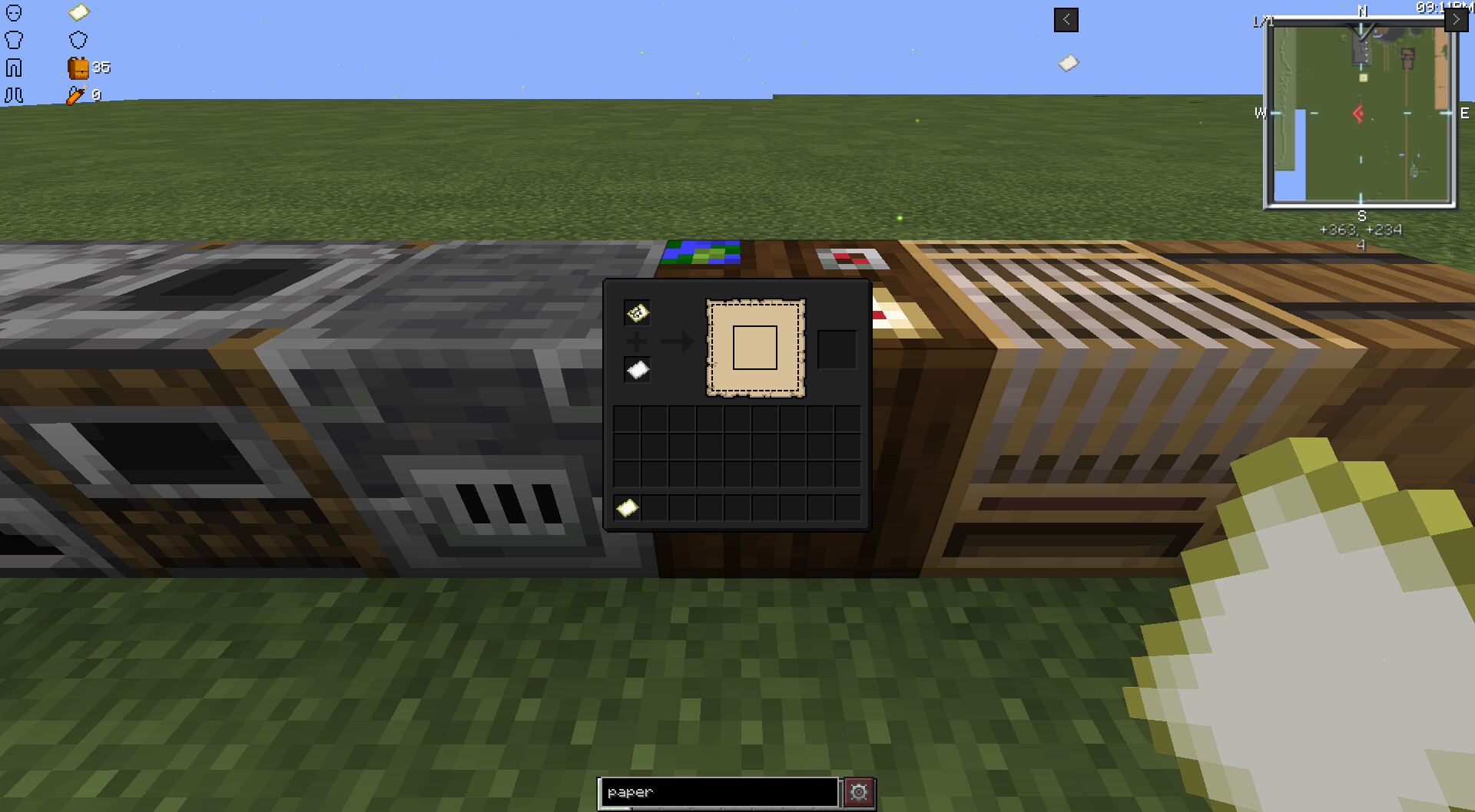 Dark Gui For Mc Reimagined Minecraft Texture Pack