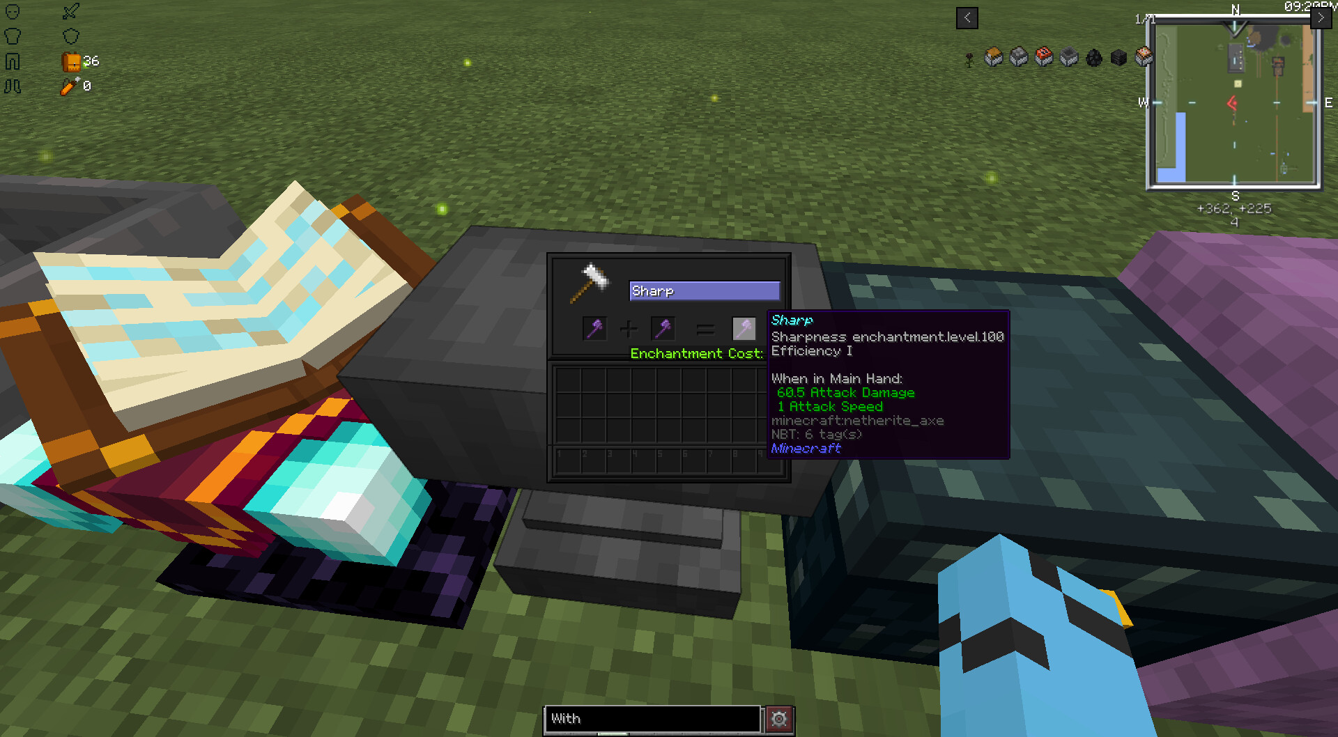 Dark Gui For Mc Reimagined Minecraft Texture Pack