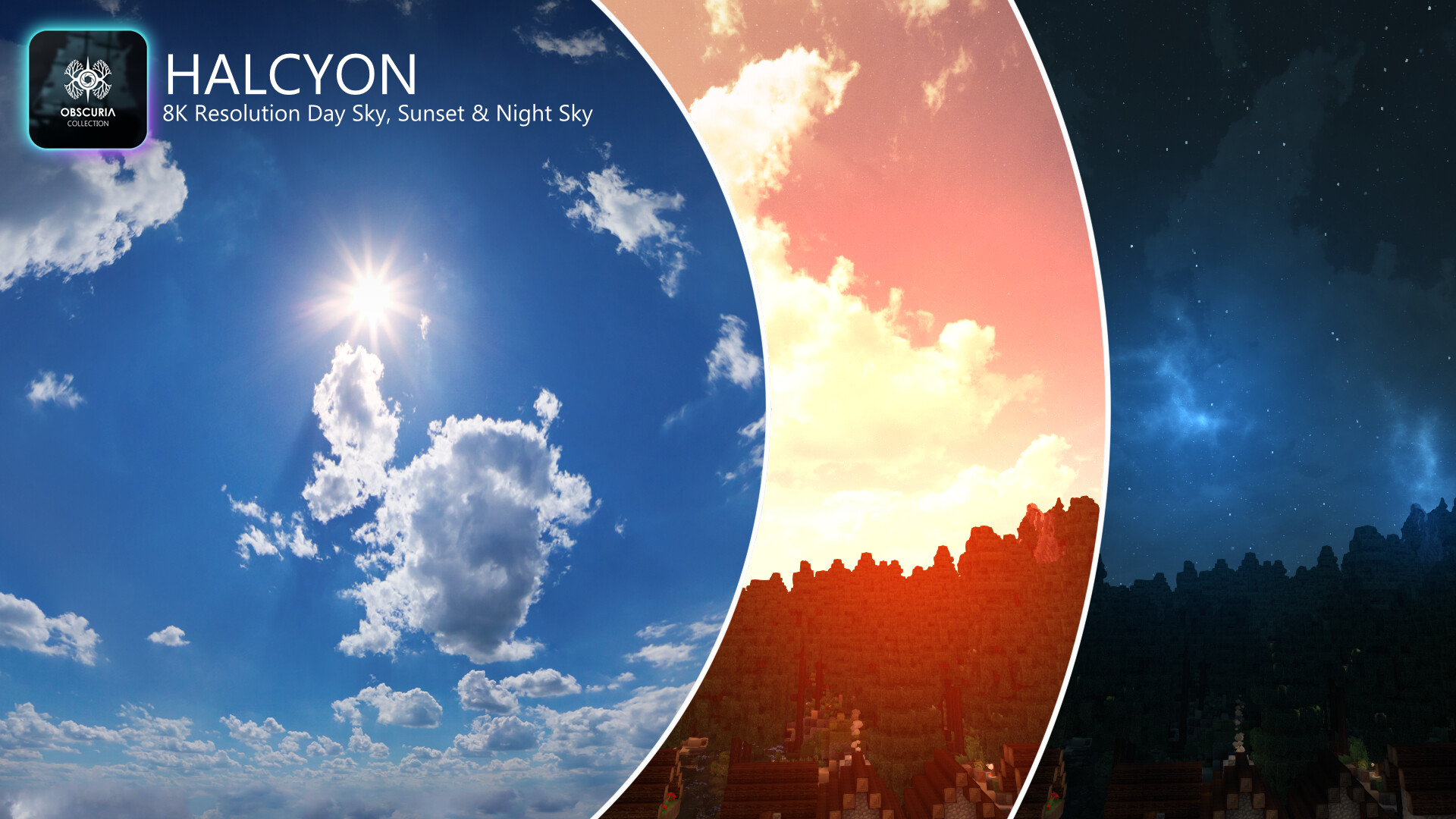 Halcyon - 8K Realistic Sky (#8) Minecraft Texture Pack