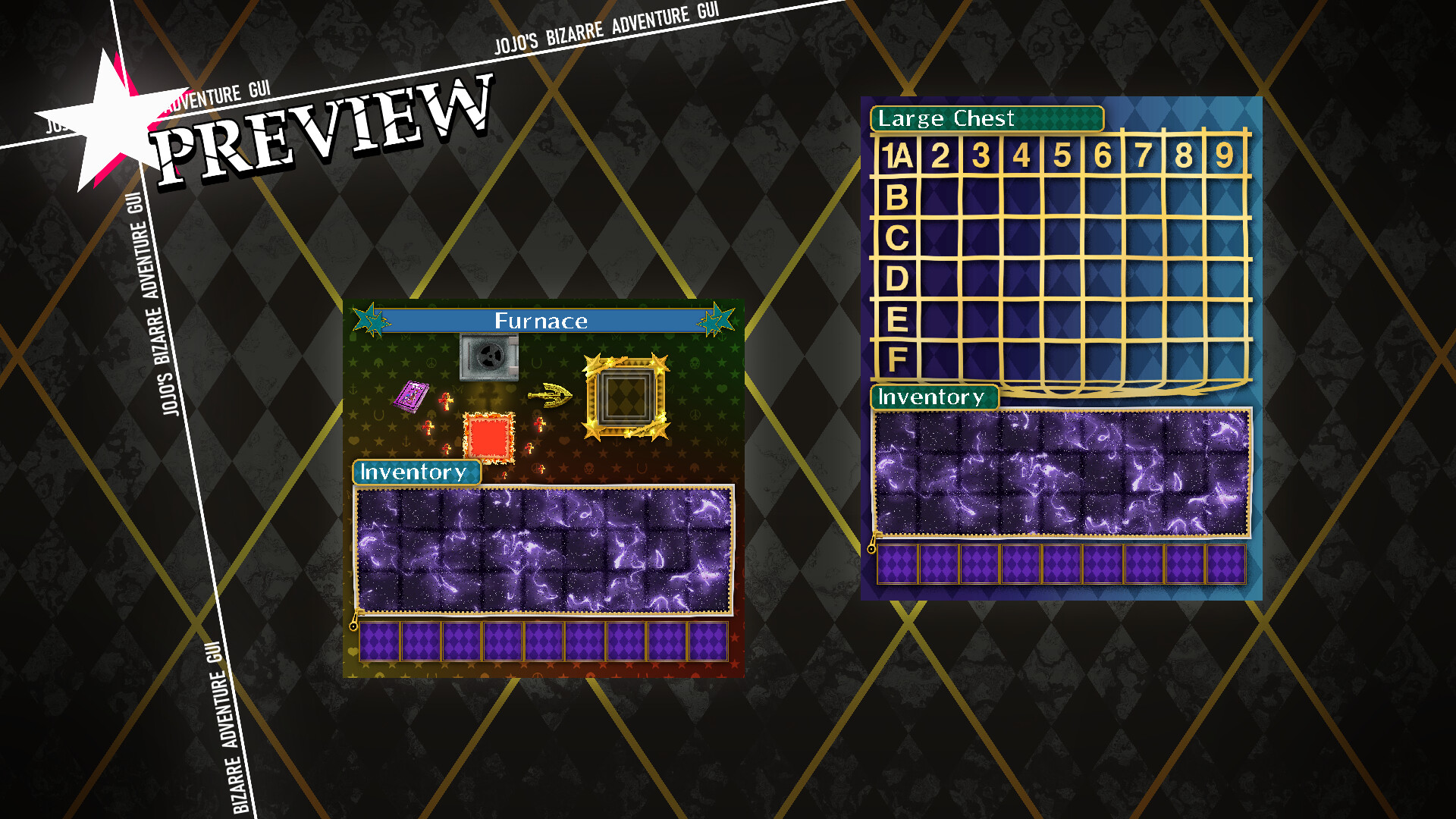 Jojo's Bizarre Adventure GUI & All Star Battle Music (1.19) Minecraft ...