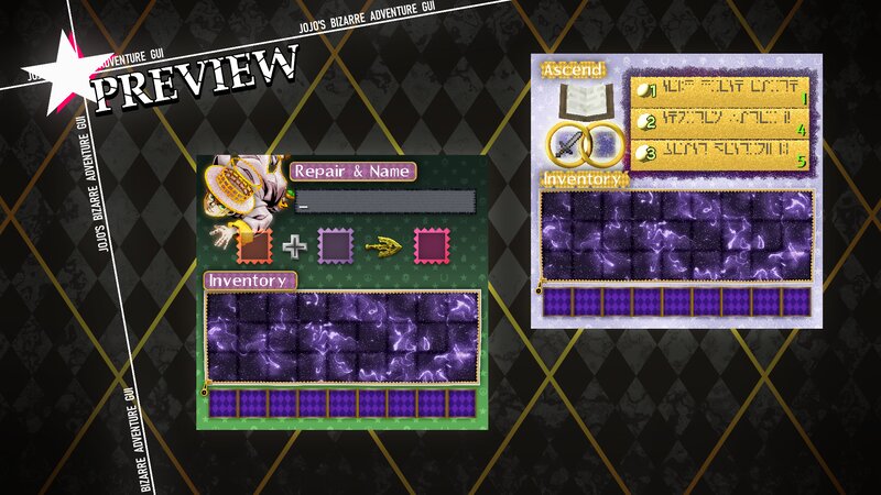 Jojo's Bizarre Adventure GUI & All Star Battle Music (1.19) Minecraft ...