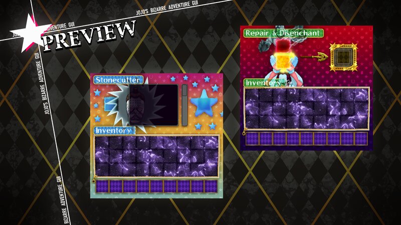 Jojo's Bizarre Adventure GUI & All Star Battle Music (1.19) Minecraft ...