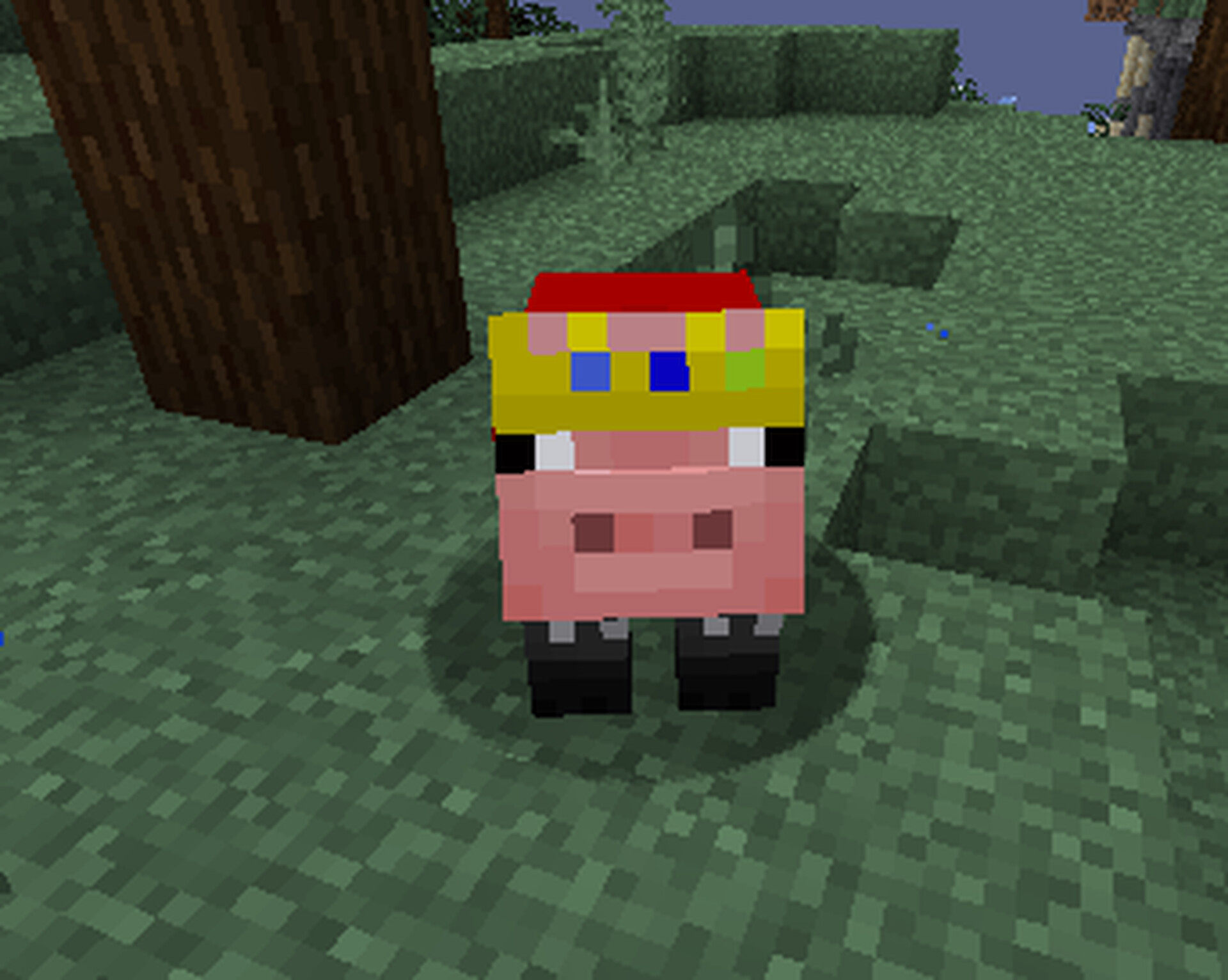 The pig, Techno! Minecraft Texture Pack