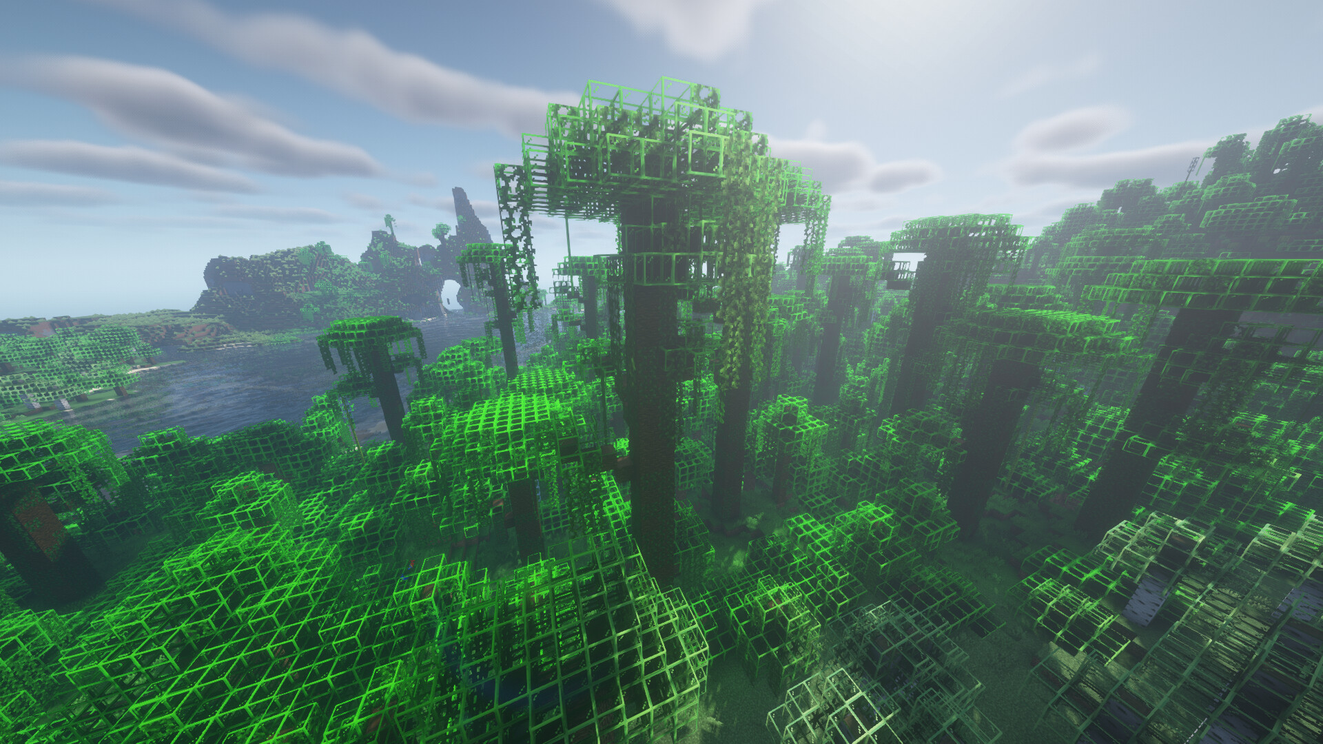 Plasma's Tree's N' Glass (Tree X-Ray) Minecraft Texture Pack