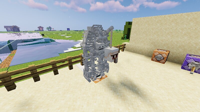(Optifine) Bone Golem Minecraft Texture Pack