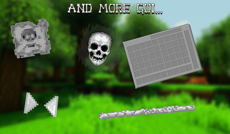 Bone gui Minecraft Texture Pack