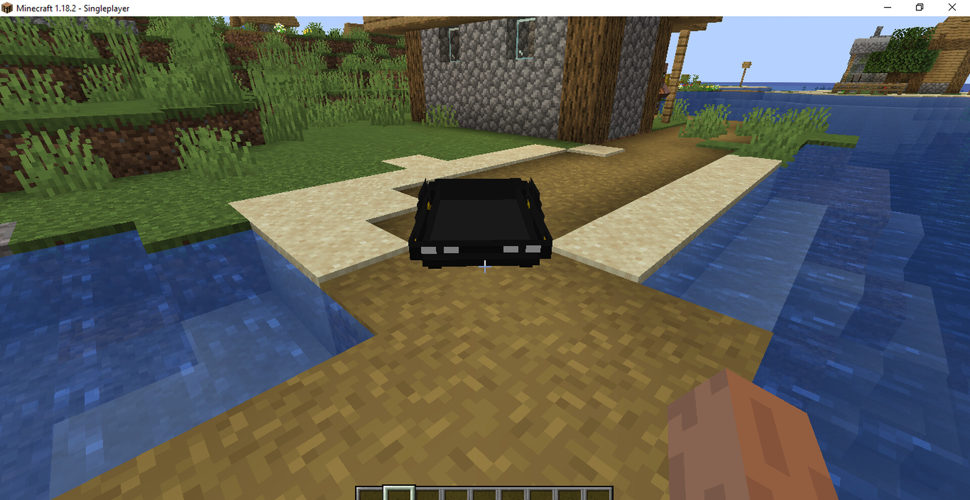 Dark oak boat to Pontiac trans am Minecraft Texture Pack