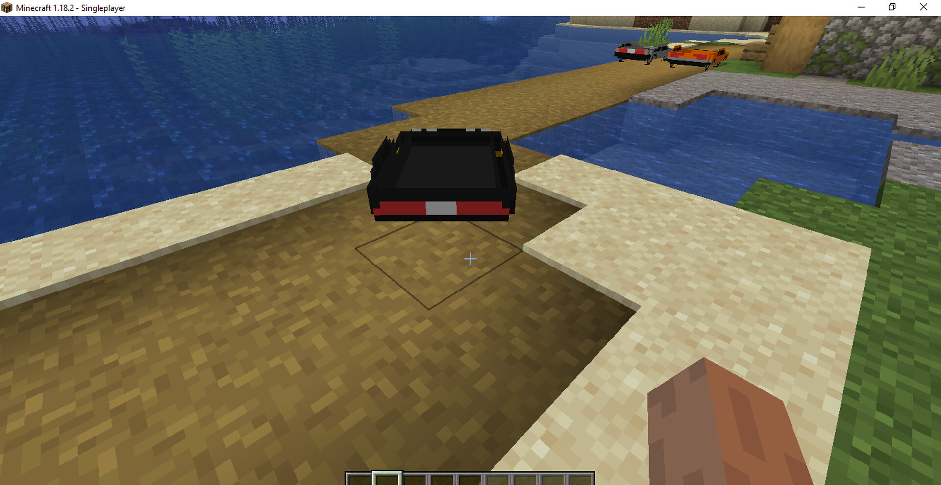 Dark oak boat to Pontiac trans am Minecraft Texture Pack