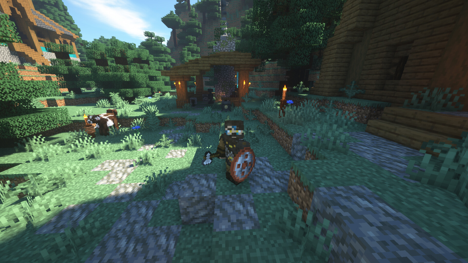 Copper Shield Minecraft Texture Pack