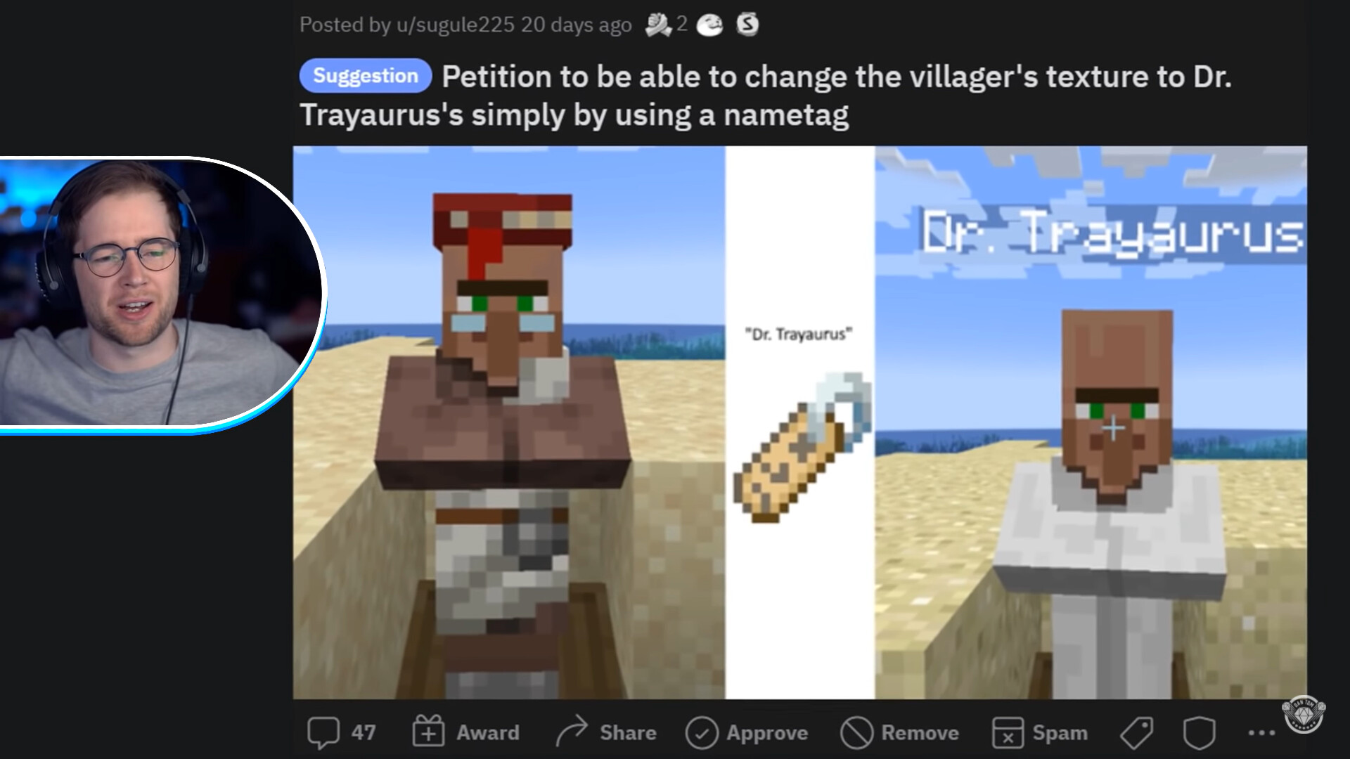 Dr. Trayaurus & Grim Minecraft Texture Pack