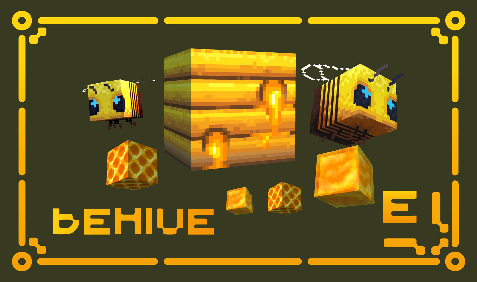Better BeeHive Minecraft Texture Pack
