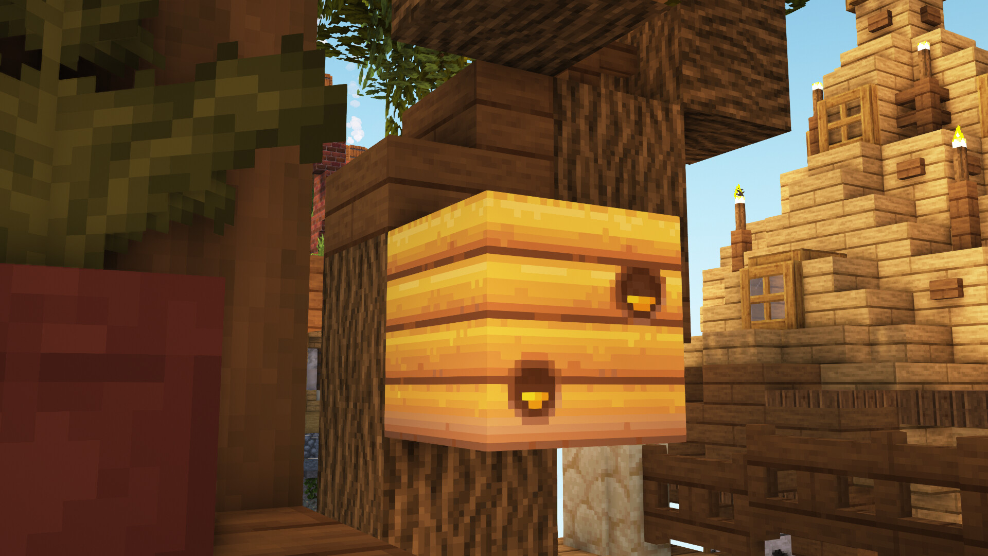 Better BeeHive Minecraft Texture Pack